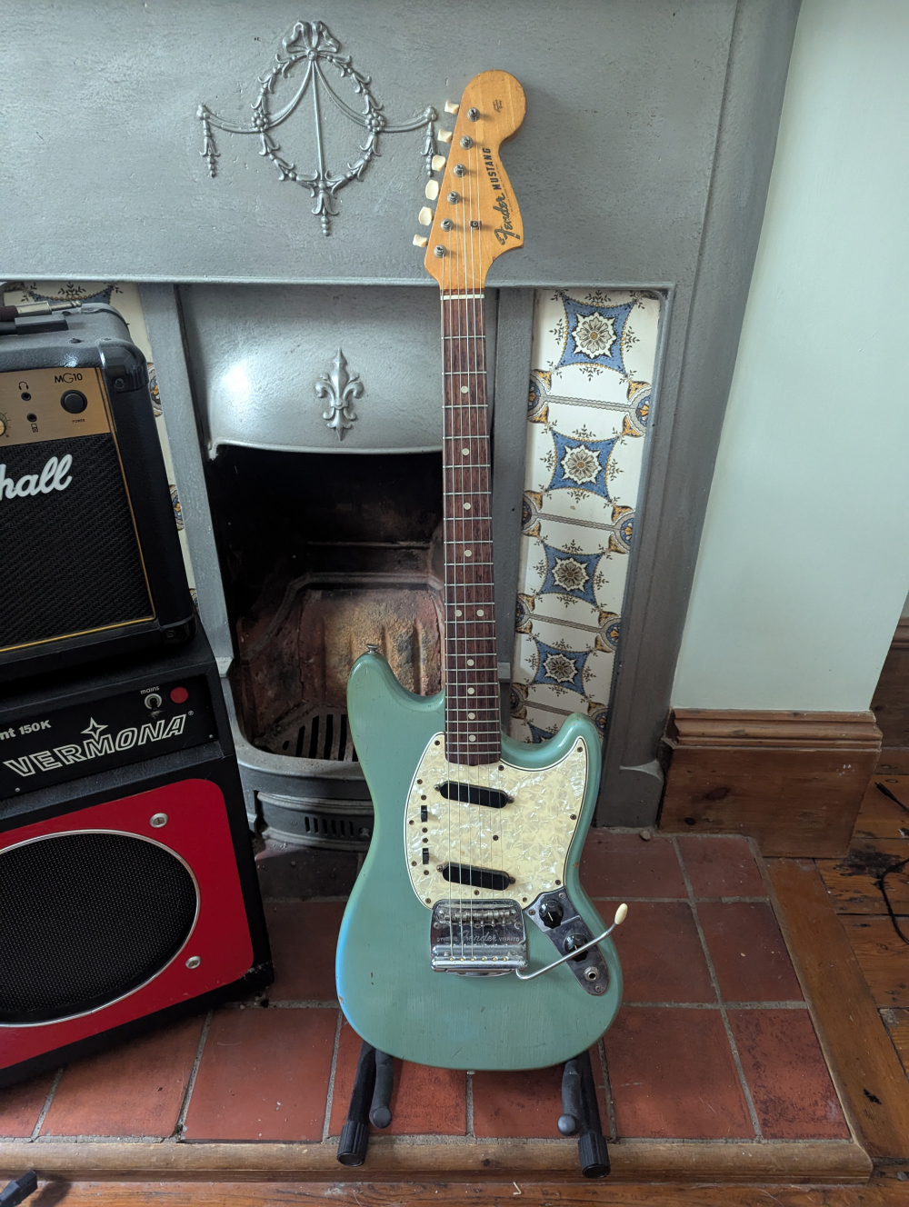 FS: 1966 Fender Mustang blue - Guitars £ Discussions on theFretBoard