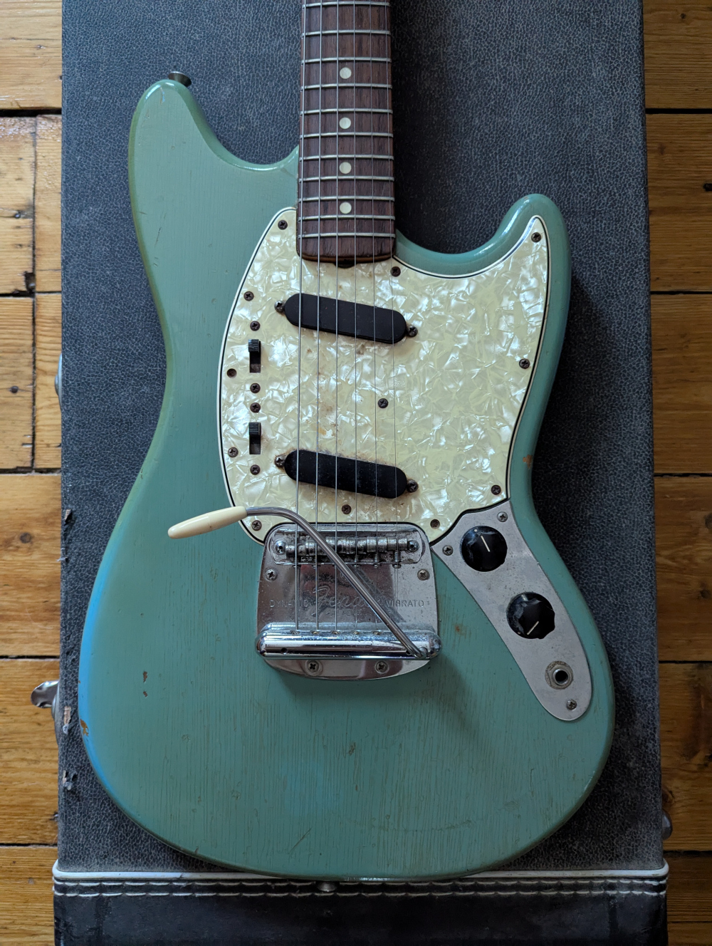 FS: 1966 Fender Mustang blue - Guitars £ Discussions on theFretBoard